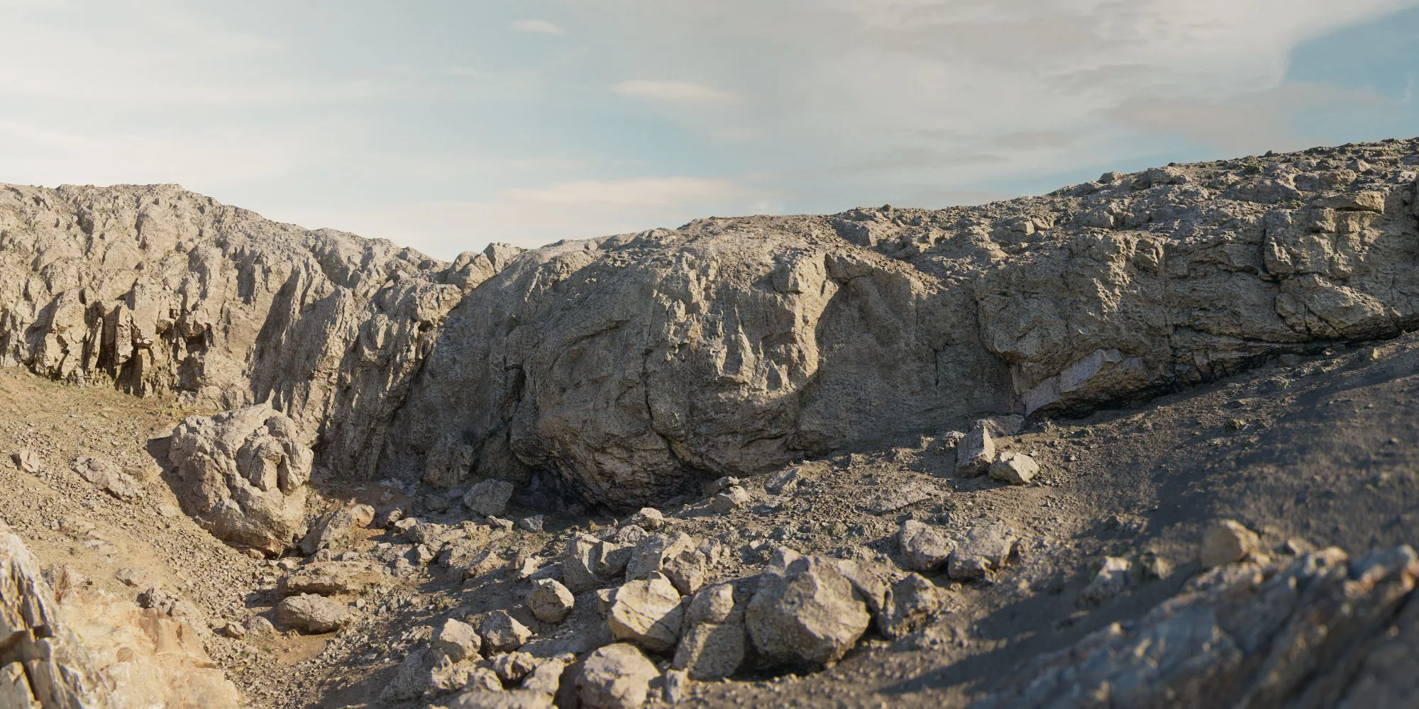 3D Terrain Model – Photoreal, PBR, Game Ready | PolyCG